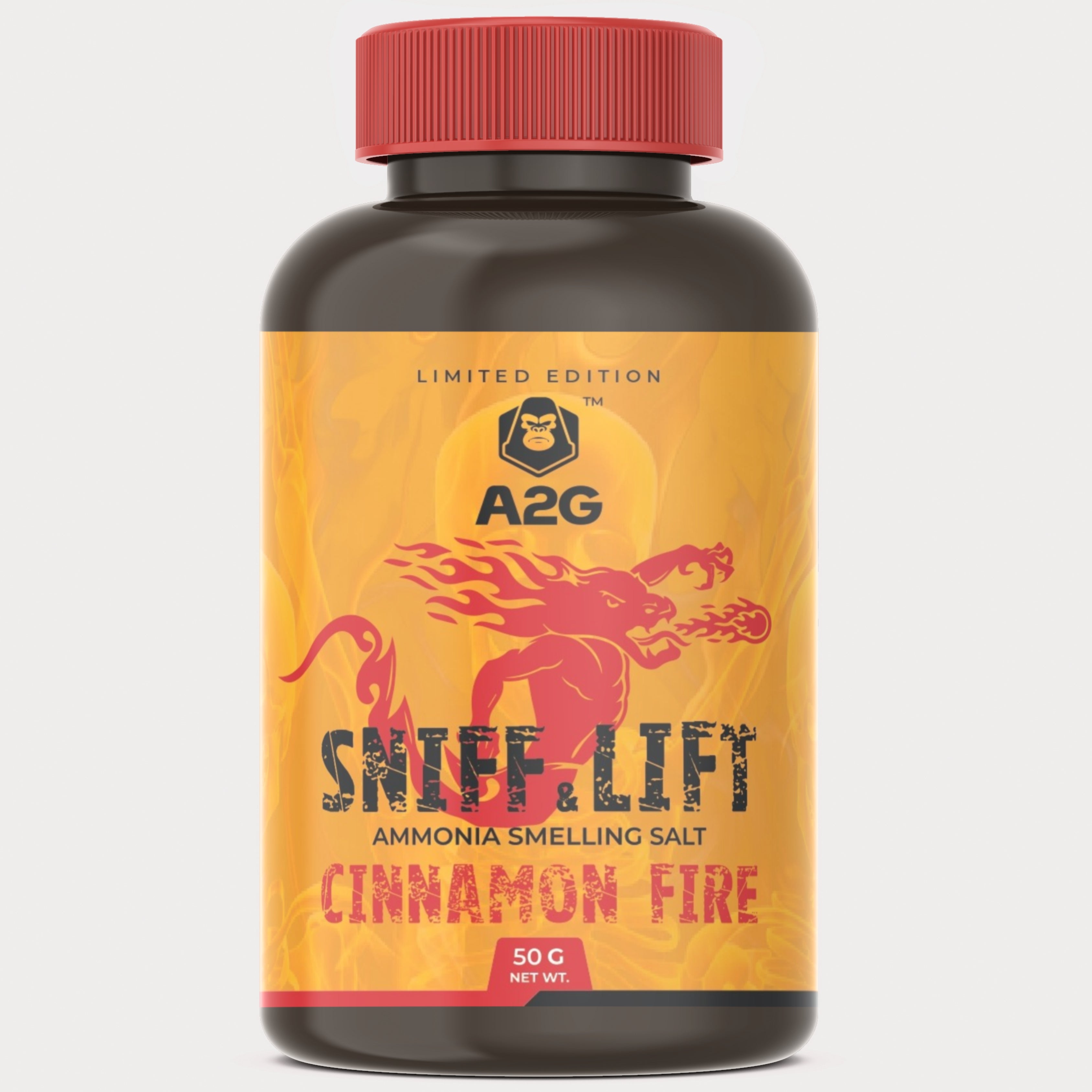 A2G Sniff & Lift Ammonia smelling Salt - LIMITED EDITION : CINNAMON FIRE