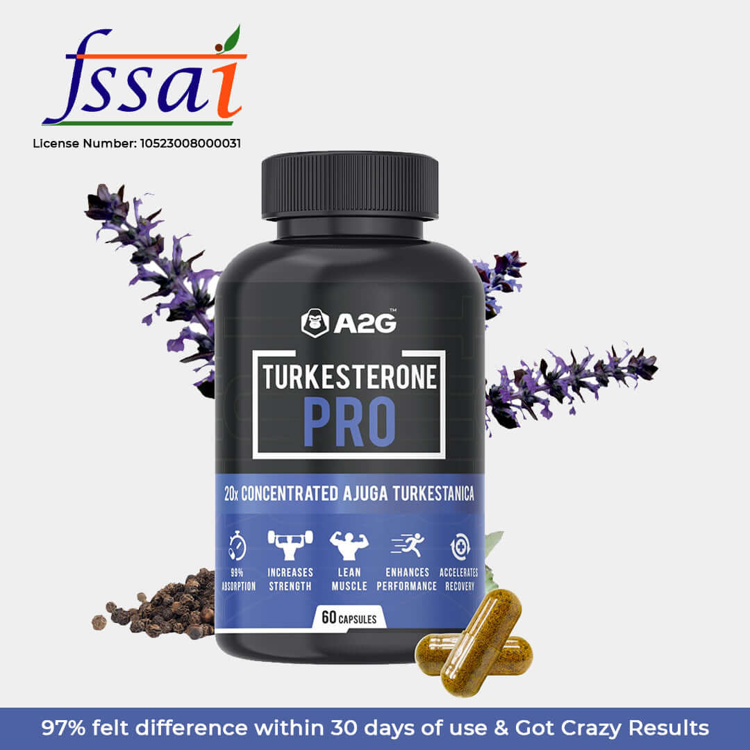 TURKESTERONE PRO | (60 Capsules, Pack of 1)
