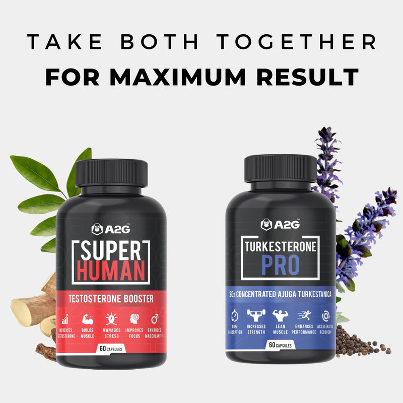 Superhuman X Turkesterone Pro Combo - a2glifestyle